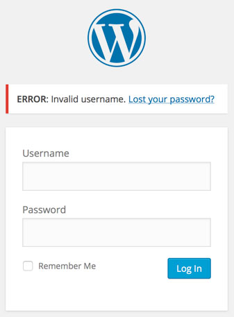 How to add general login hints in WordPress - WorkingWithPixels